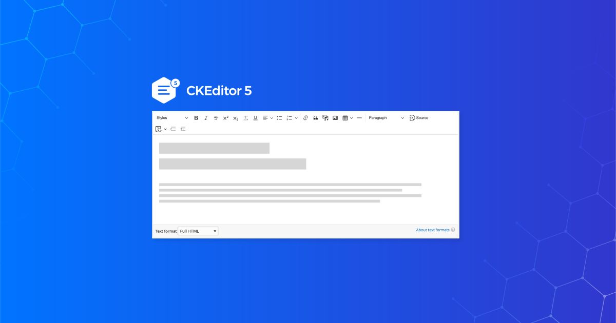 Drupal 10 and CKEditor 5 | Twel Web Development Company